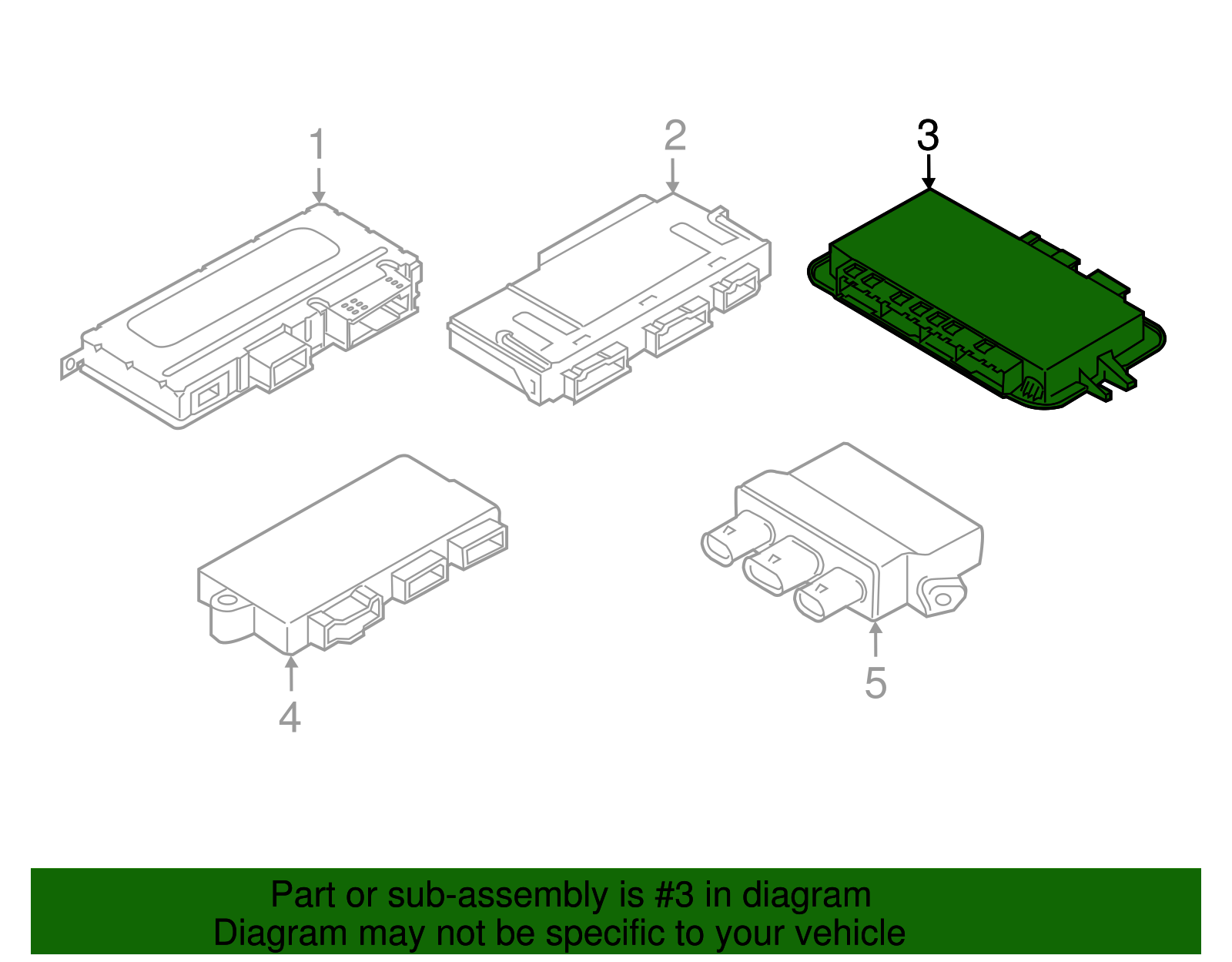61-35-6-992-947 - 2010-2018 BMW - Control Module | Buy BMW Parts Now