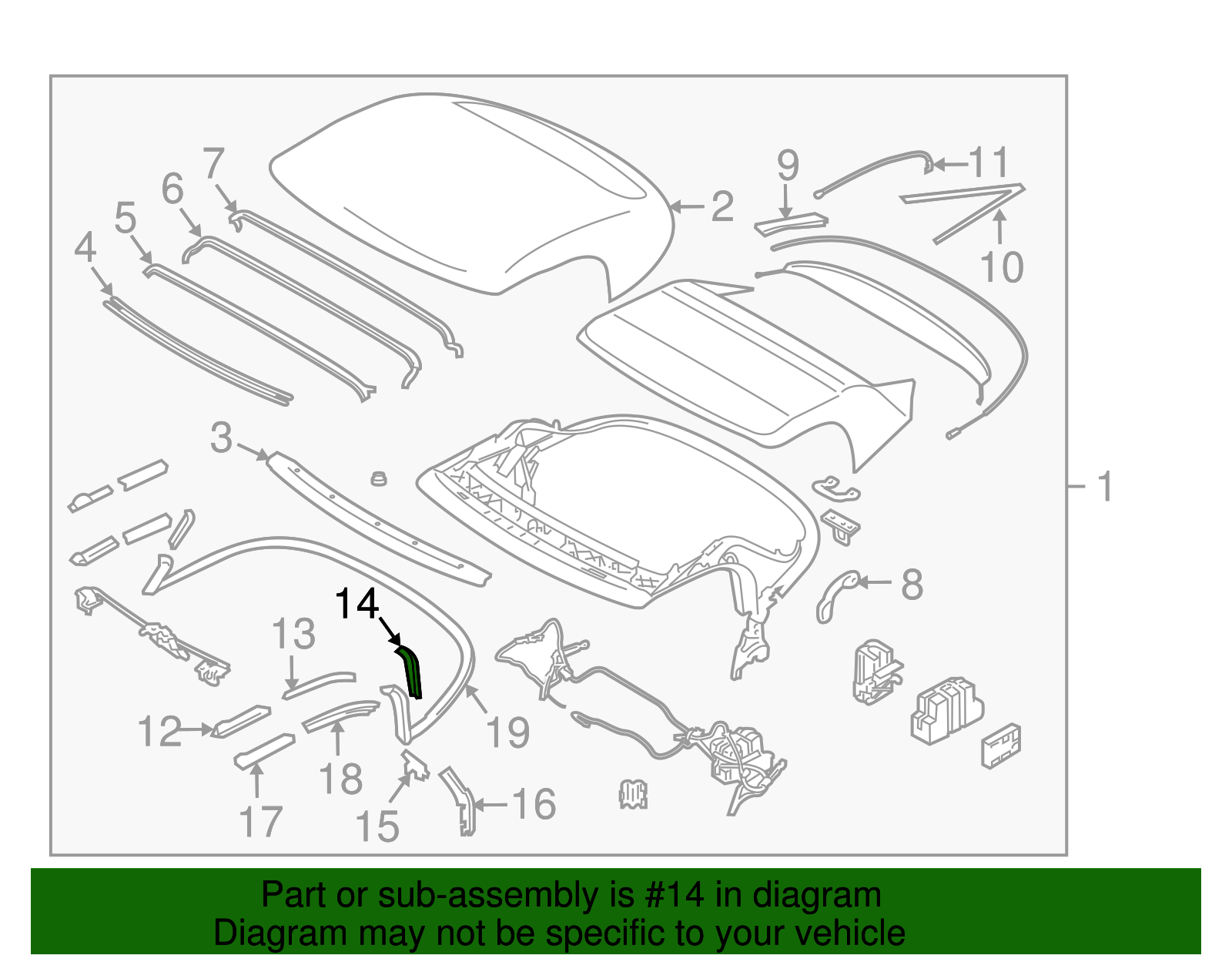 2010-2020 Nissan 370Z Upper Retainer 97185-1ET0A | Ziegler Nissan of ...