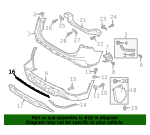2019-2020 Hyundai Santa Fe Center Molding 86699-S2000 | OEM Parts Online