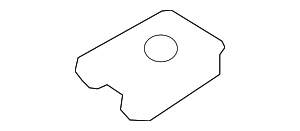 2019-2020 Hyundai Santa Fe Bumper Cover Retainer Bracket 86625-S2000 ...