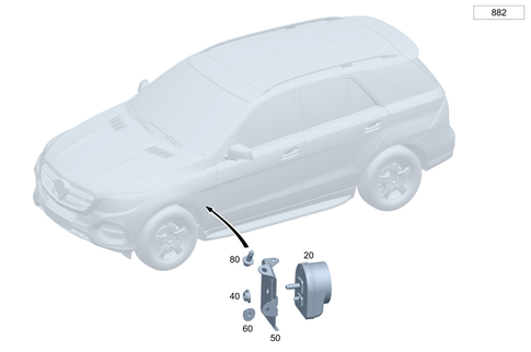 Anti-Theft Alarm System for 2025 Mercedes-Benz GLC63 AMG S E ...