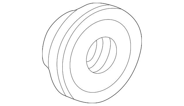 1998-2004 Honda Crankshaft Pulley 13810-P8A-A01 | Honda Factory Parts