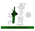 31316871779 - 2018-2024 BMW Strut (31-31-6-871-779) | BMW of South ...