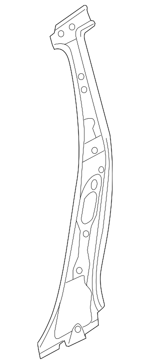 2011-2014 Mazda 2 Inner Center Pillar D651-70-080B | Florida Mazda Parts