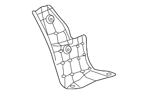 2014 Toyota Yaris Side Seal 52592-0D130 | Toyota Parts Center