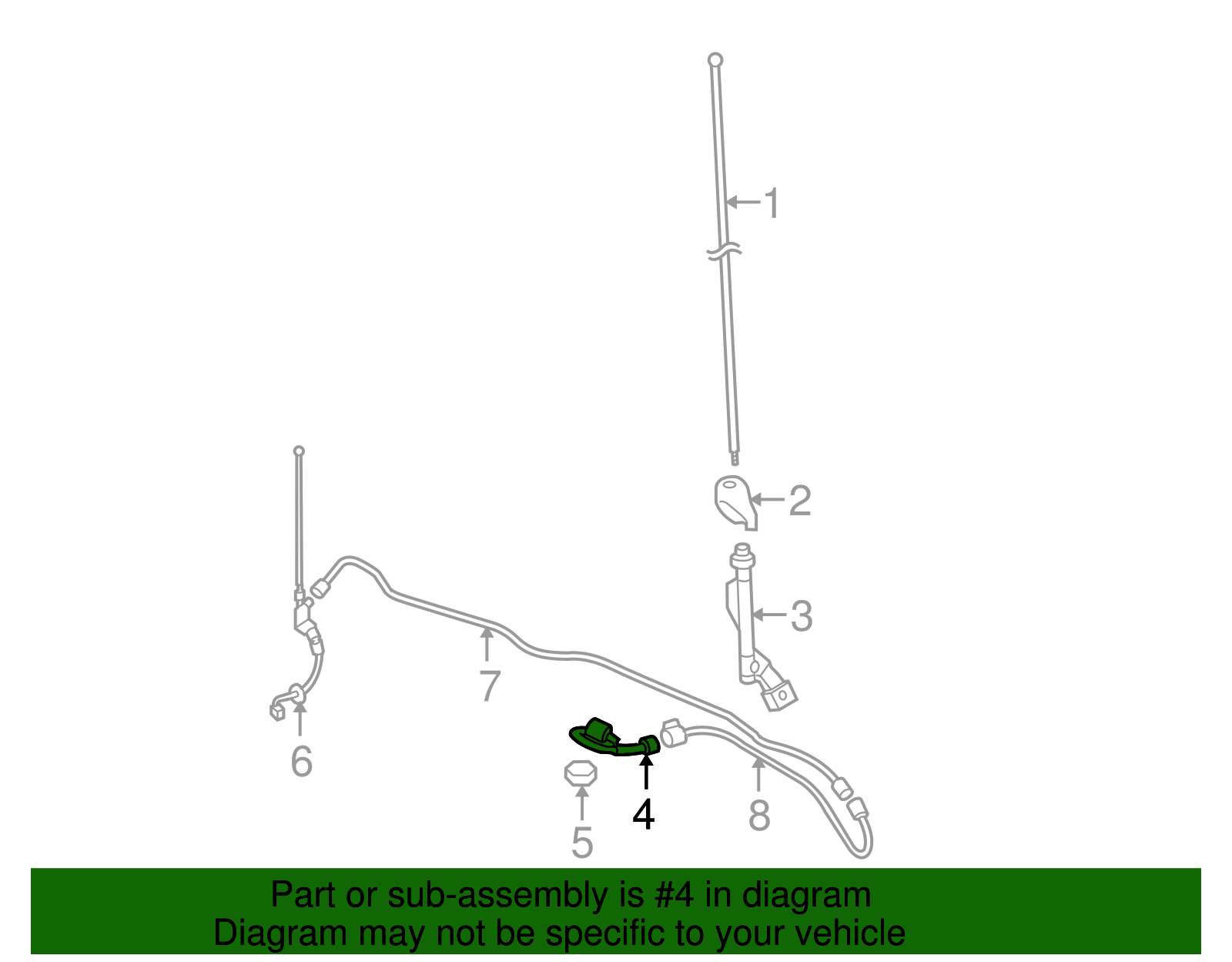 86760-35011-C0 - Antenna Assembly - 2010-2013 Toyota 4Runner | Toyota ...