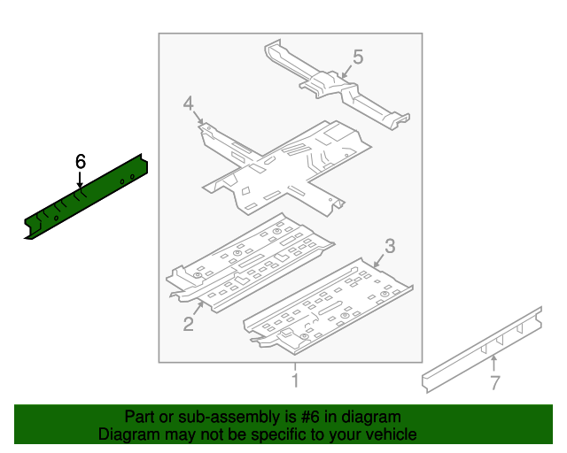 65180-F2000 - Inner Rocker - 2017-2018 Hyundai Elantra | World OEM ...