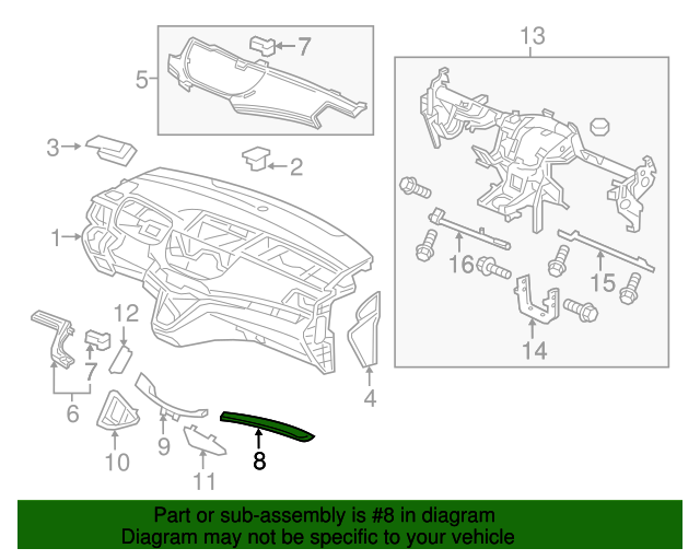 77290-T0A-A02ZB - Trim Molding 2015-2016 Honda CR-V | Honda Parts Online