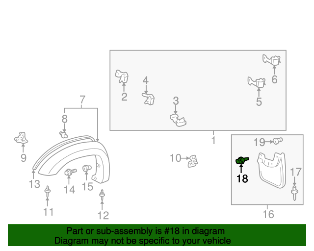 90159-60478 - Bumper Cover Screw - 1996-2012 Toyota | OEM Genuine ...