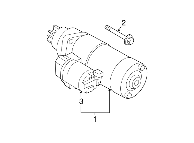 2008-2015 Nissan Starter Solenoid 23343-ET80A | TascaParts.com