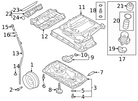 Engine Parts for 2021 Audi Q7 | OEM Parts Online