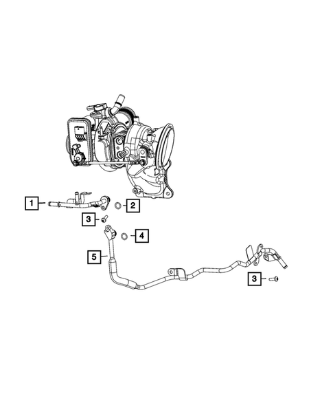 Turbo Charger Cooling System for 2023 Jeep Compass | Mopar.com National ...