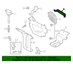 23714-5NA4B - ECM Bracket - 2019-2020 Infiniti QX50 | Discount Infiniti ...