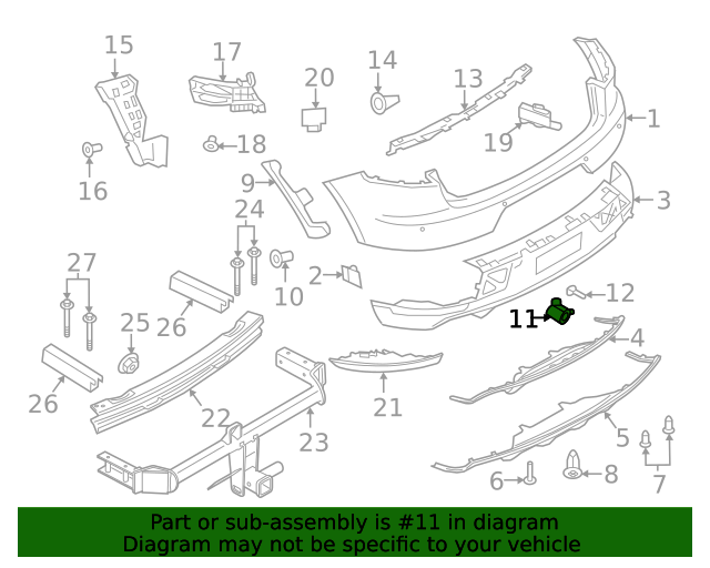 2019-2021 Porsche Macan Support 95B-807-997-B-1E0 | Sunset Porsche Parts