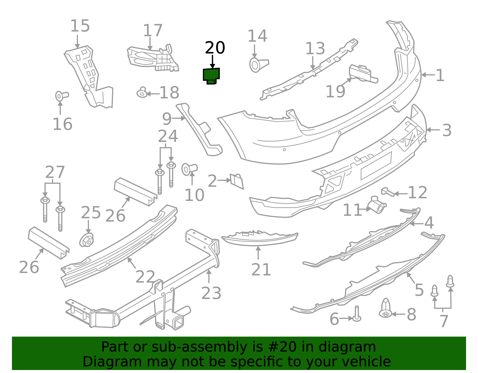 95B-805-885-B - High-Quality Sound Absorber for 2019-2024 Porsche Macan ...