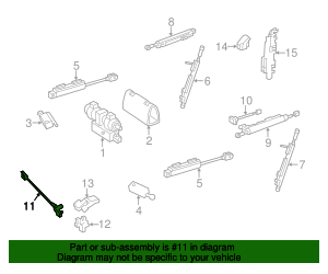 Mercedes-Benz OEM Switch Part# 231-820-49-10 | OEM Vehicle Parts