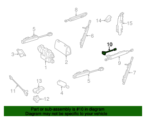 2013-2020 Mercedes-Benz Sensor 231-905-16-00 | MB OEM Parts