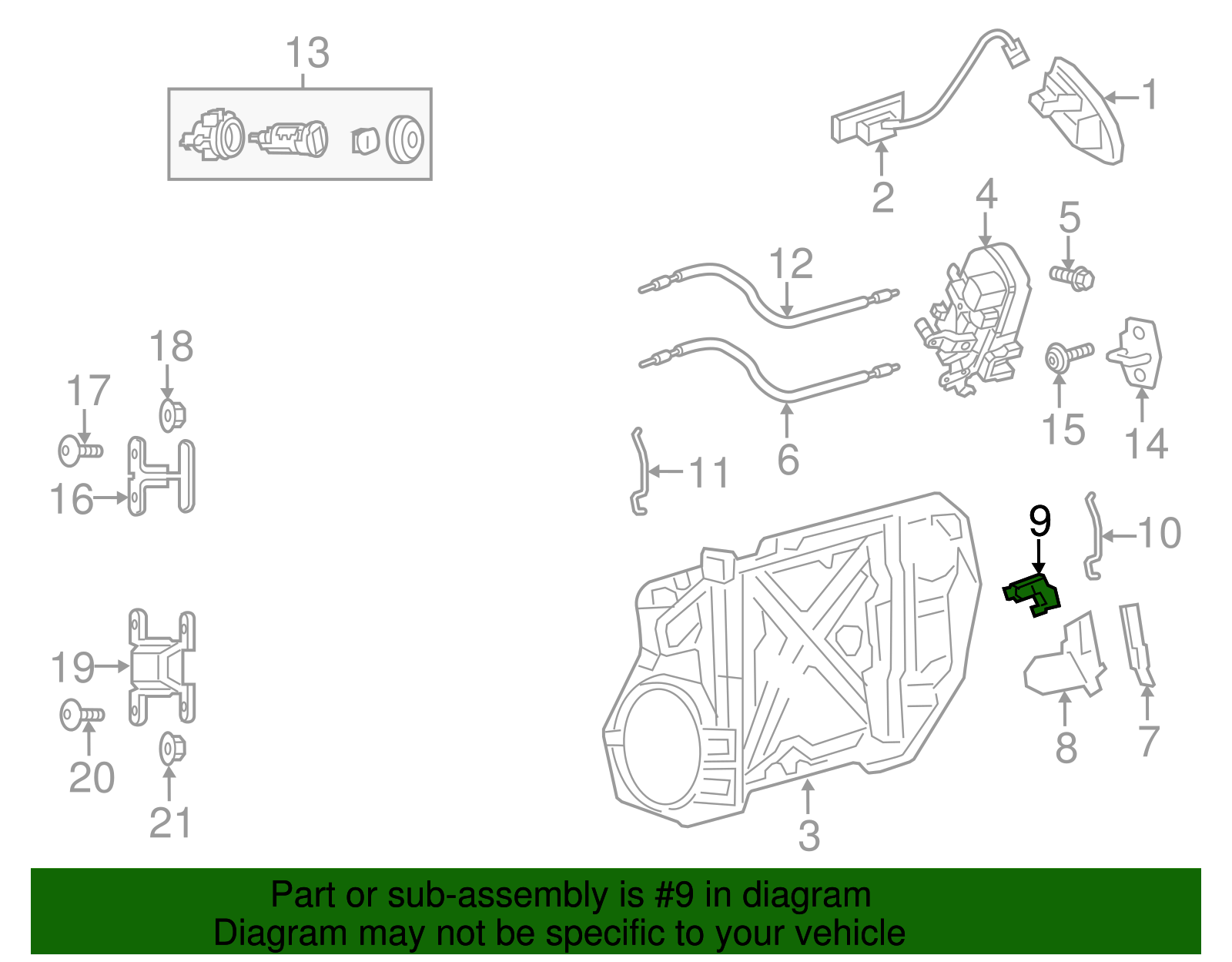 2011-2023 Dodge Charger Support 68104012AA | Mopar Parts Canada