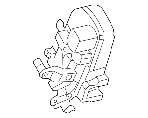 2011-2021 Mopar Front Door Latch - Driver's Side (LH) 4589913AH ...