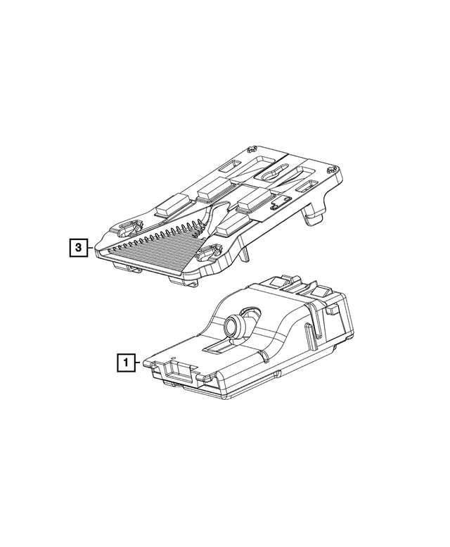 2022-2025 Jeep Compass Forward Facing Camera 68604123AB | Mopar eStore