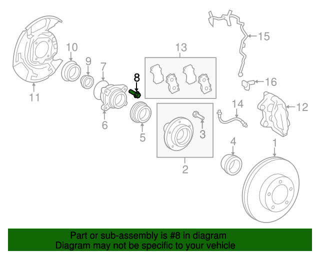 90119-A0277 - Splash Shield Bolt 2007-2022 Toyota | Ourisman Toyota Parts