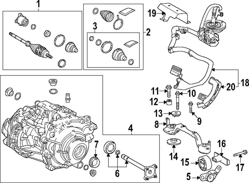 2023-2025 Toyota Corolla Axle Assembly 42340-52080 | Toyota San Diego Parts