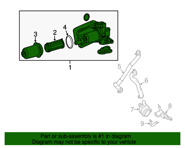 2014-2021 Mercedes-Benz Radiator Module 246-501-01-01 | Mercedes-Benz Parts