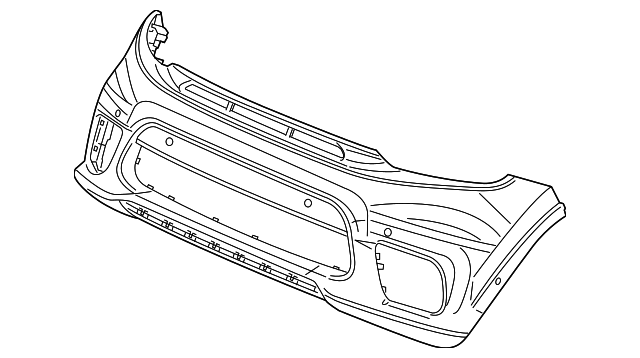 2017-2021 Jeep Grand Cherokee Bumper Cover 68335438AC | TascaParts.com