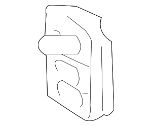 2004-2020 Toyota Sienna Bumper Bracket 57118-08020 | OEM Parts Quick