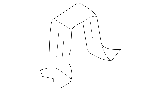 2011-2020 Toyota Sienna Fender Mtg Bkt 53821-08010 | Toyota Parts Center