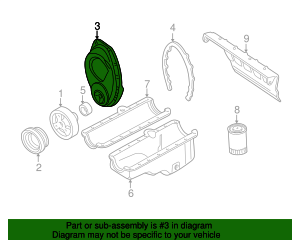 1996-2000 GM Front Engine Cover 12561062 | TascaParts.com