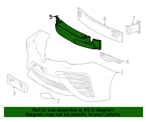 2019-2020 Toyota Mirai Absorber 52611-62011 | Toyota Parts Center