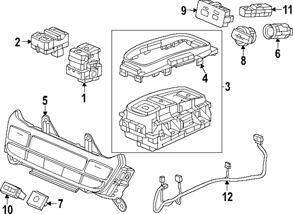 54000-T90-A71ZB - 2023-2025 Honda Pilot - Auto Trans Control | Honda Car Parts Direct