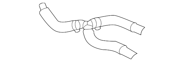 2020-2023 Cadillac CT5 Radiator Surge Tank Inlet Hose 84615570 ...