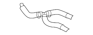 2020-2023 Cadillac CT5 Radiator Surge Tank Inlet Hose 84615570 ...
