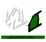 Genuine OEM Ford Part - Aperture Panel 8L8Z-78211A11-A | Genuine OEM ...