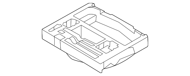 Genuine Utility Tray for 2012-2019 Land Rover Range Rover Evoque | Land ...