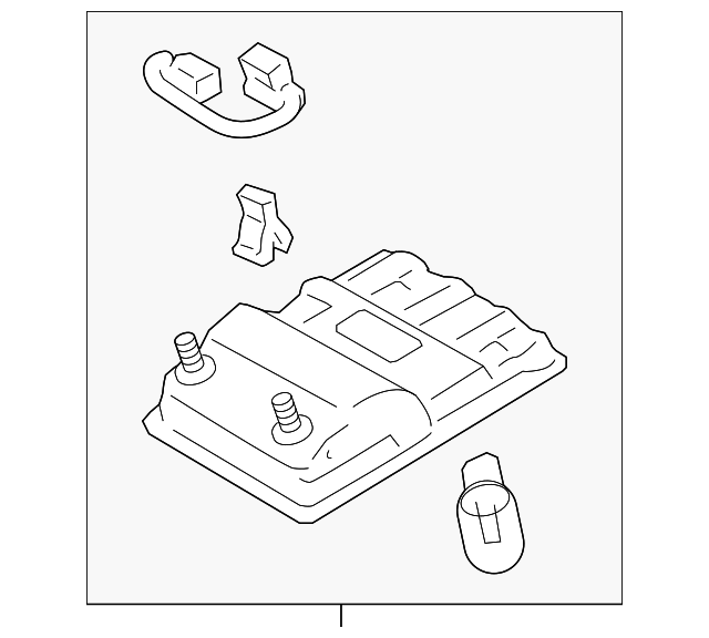 2007-2011 Toyota Camry Overhead Console 63650-33271-E0 | Toyota Parts ...