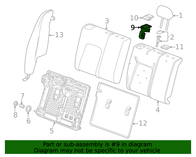 2020-2024 GM Latch 84629296 GM | GMPartsDirect.com
