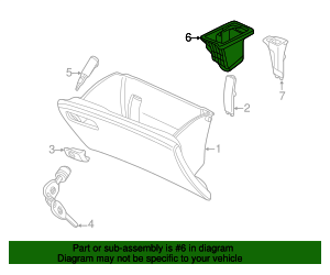 77501-TK8-A11ZA - Pocket 2011-2013 Honda Odyssey | Honda Parts Online