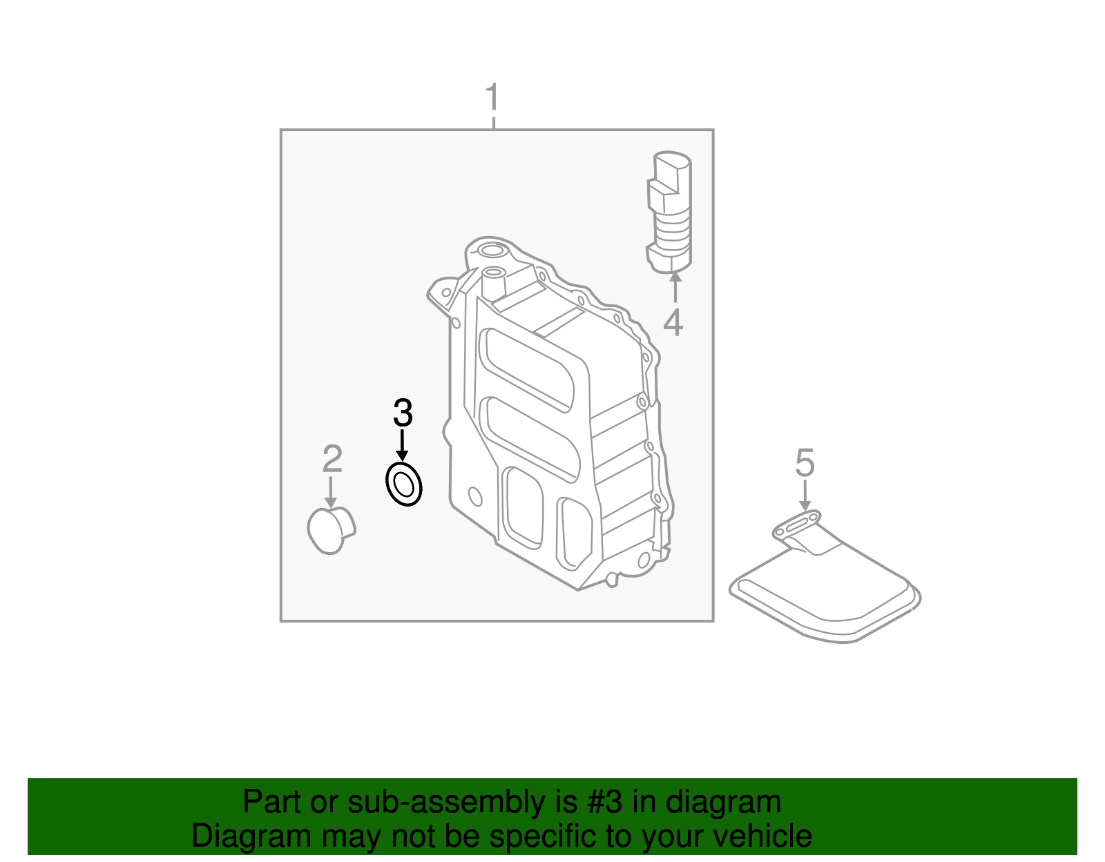 2003-2024 Hyundai Automatic Transmission Cover Gasket 45323-39000 | OEM ...