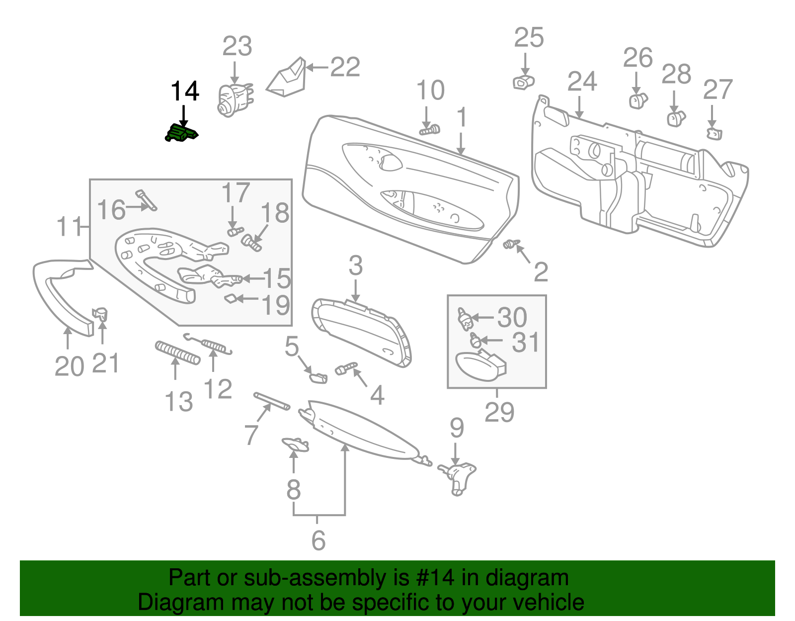 1999-2005 Porsche 911 Micro-Switch 996-613-123-00 | Sunset Porsche Parts