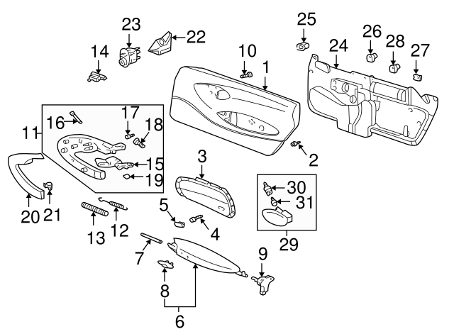 1999-2005 Porsche 911 Micro-Switch 996-613-123-00 | Sunset Porsche Parts