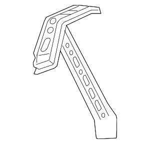 2016-2021 Chevrolet Malibu Upper Pillar Reinforced 22987768 ...