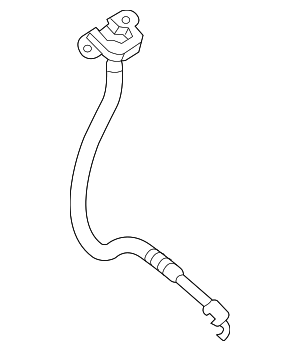 2021-2024 Hyundai Elantra Brake Hydraulic Hose 58737-AA500 | World OEM ...