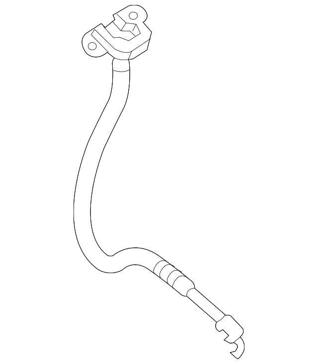 2021-2024 Hyundai Elantra Brake Hydraulic Hose 58737-AA500 | World OEM ...