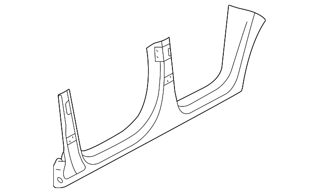 2007-2015 Audi Q7 Rocker Panel 4L0-809-847 | Audi USA Parts