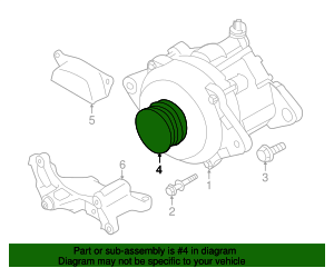 Toyota 2013-2020 Toyota Pulley SU003-00492 | Toyota Parts