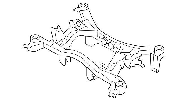 2011-2013 Subaru Forester Frame Sub-Assembly, Rear Suspension ...