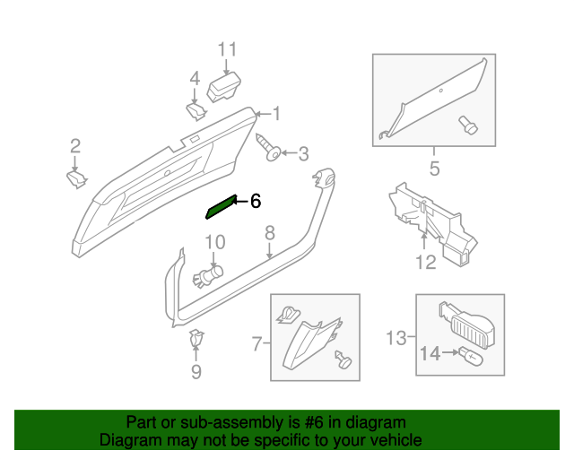 8R0-867-747-4PK - Lower Cover 2009-2017 Audi | Audi OEM Parts